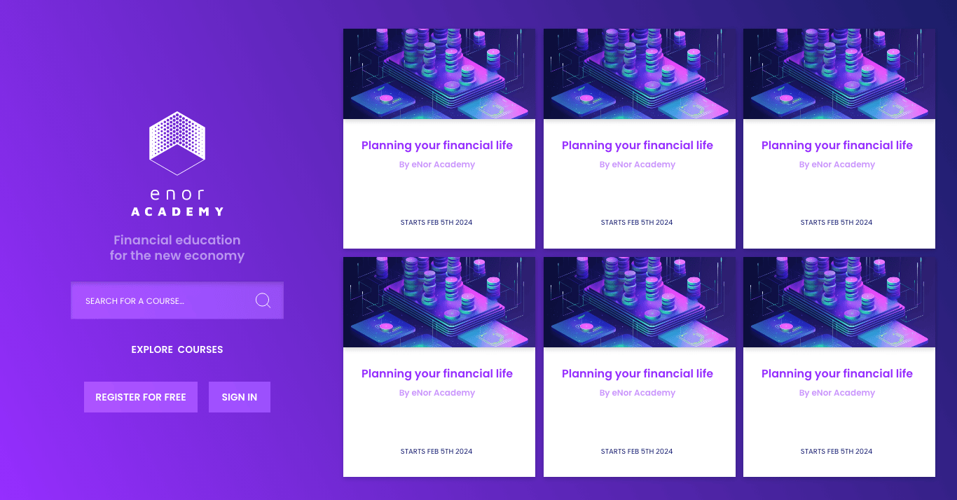 eNor Academy - eNor Finance